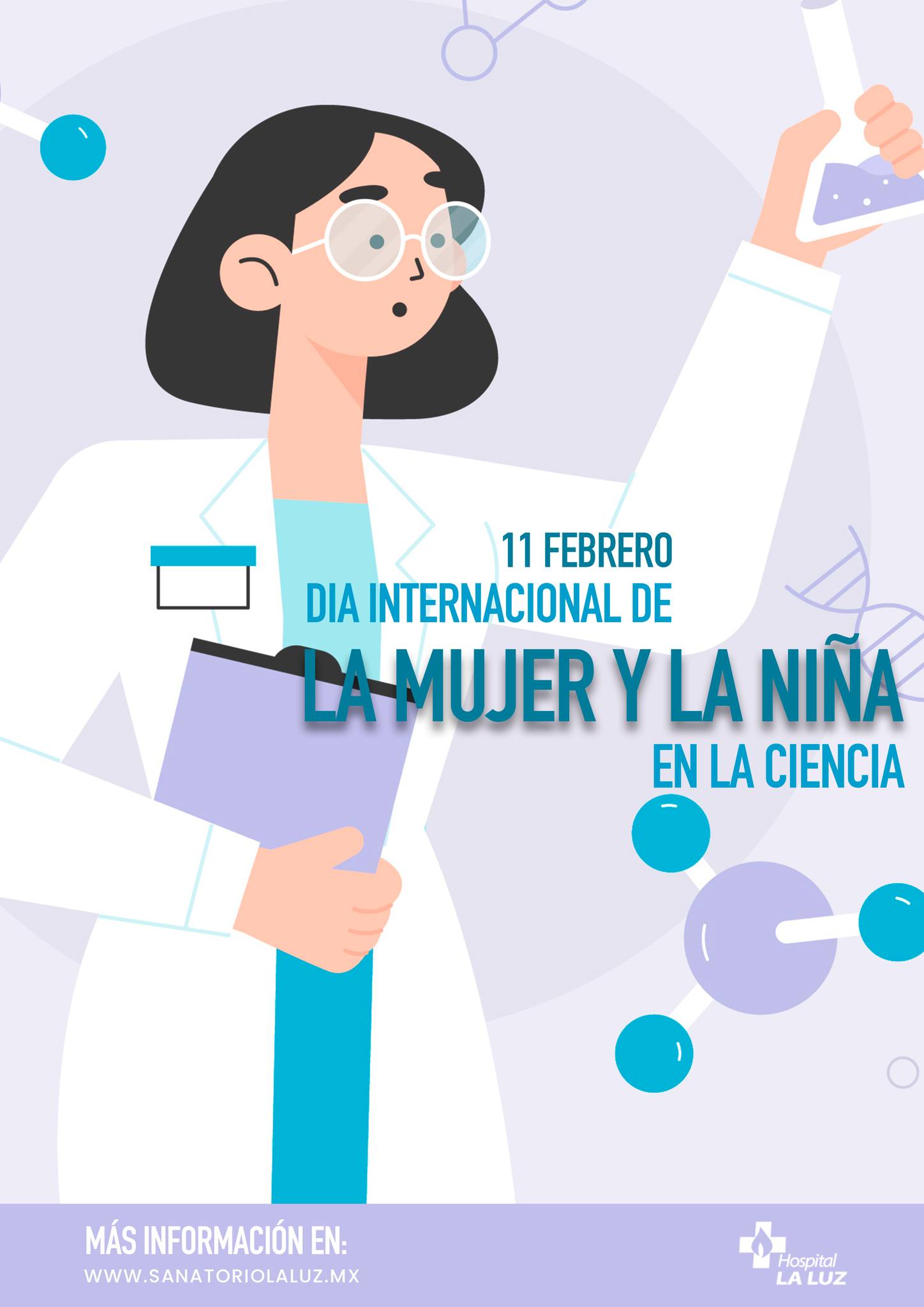 Día internacional de la mujer y la niña en la ciencia - Hospital La Luz